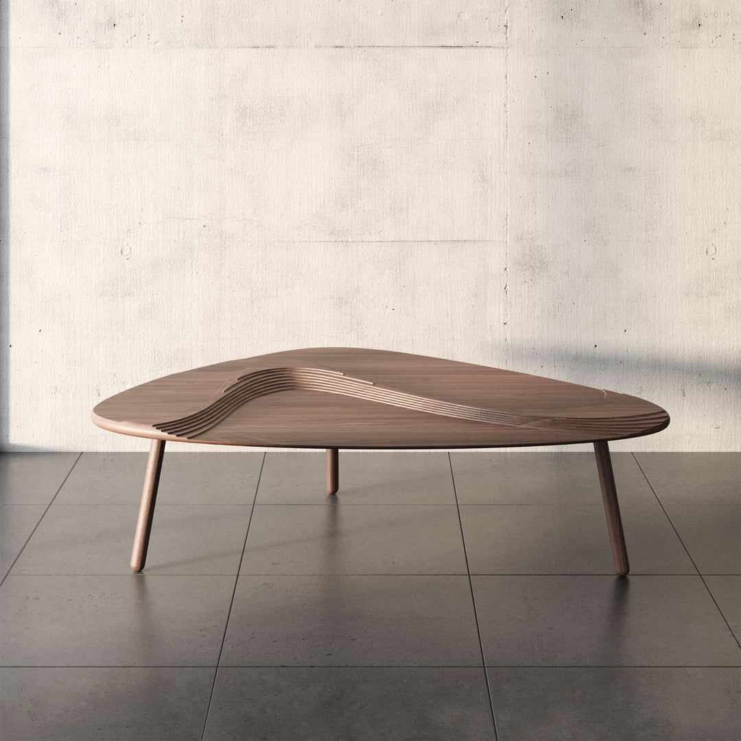 Terrace - Solid Wood Designer Coffee Table | Sāthē
