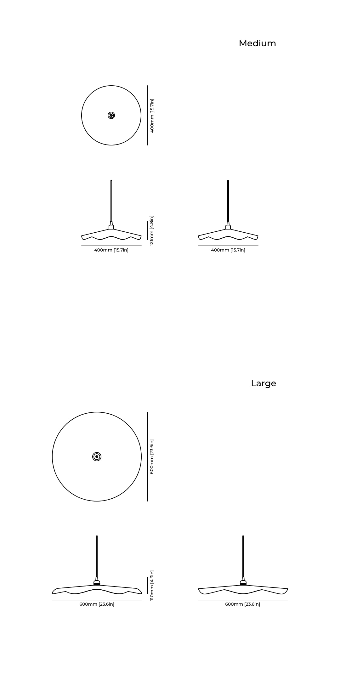 Flutter - Noise Reducing Acoustic Pendant Light | Sāthē