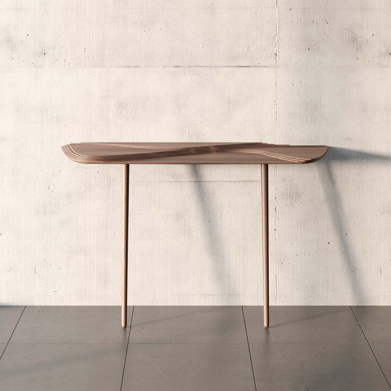 Terrace - Contemporary Solid Wood Console Table | Sāthē