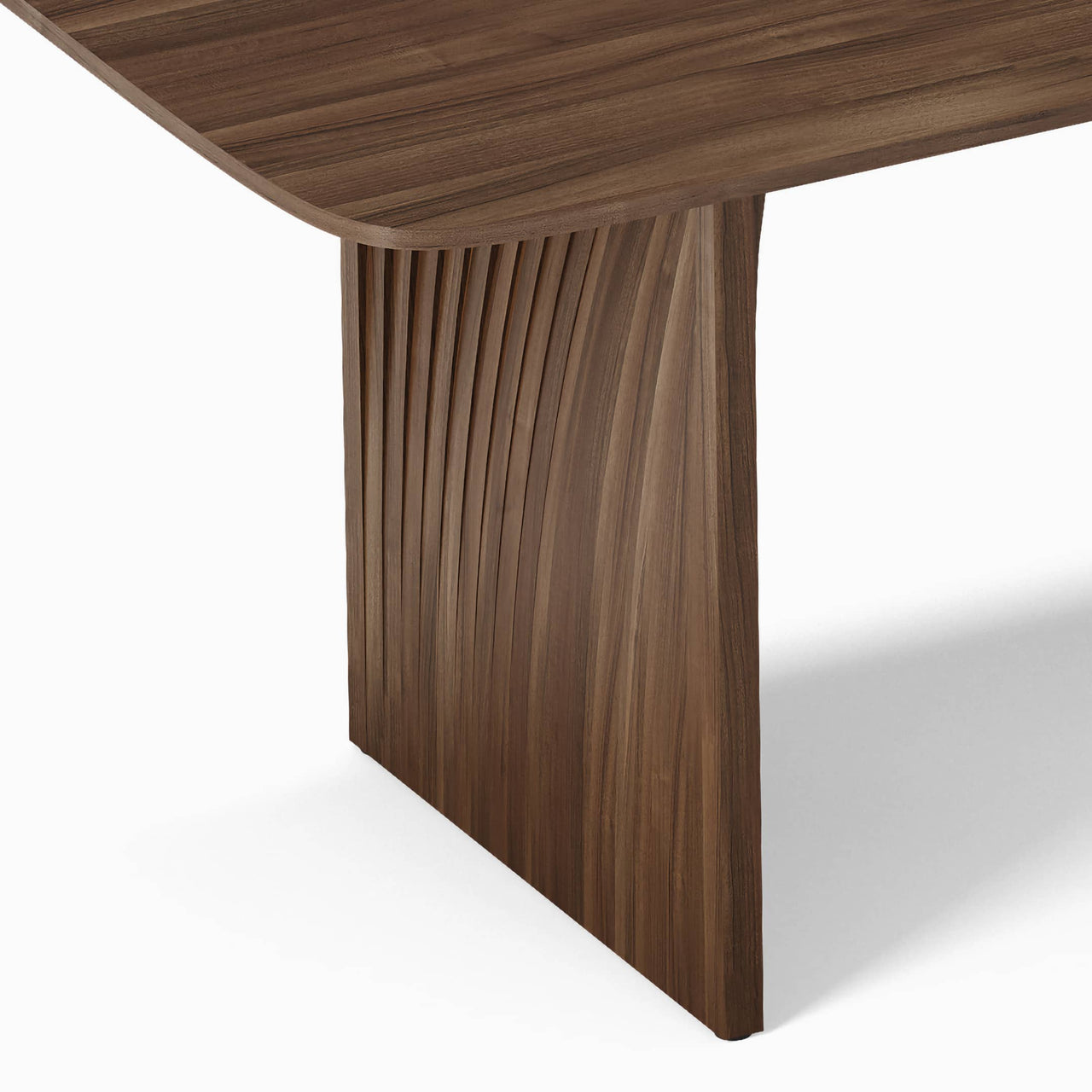 Sheer - Modern Solid Wood Dining Table | Sāthē